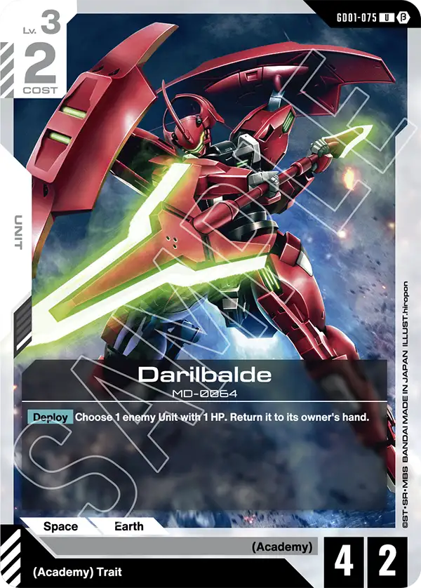 Darilbalde - U - GD01-075 | Gundam TCG